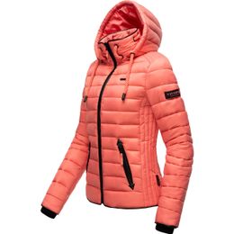 Navahoo Damen Steppjacke "Lulana", orange, Gr. XS, Oberstoff: 100% Nylon; Futter: 100% Polyester; Wattierung: 100% Polyester; &Auml;rmelfutter: 100%