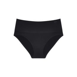 Triumph Damen Maxislip "Soft Sculpt", Gr. 36, schwarz, Obermaterial: 86% Polyamid, 14% Elasthan, Unterhosen, nahtlos, formende Passform, Rundstrick,