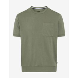 Brax Herren Sweatshirt Style SULLY thyme Gr&uuml;n Khaki, gr&uuml;n - khaki, Gr. L