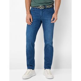 Brax Herren Five-Pocket-Hose Style CADIZ IBIZA BLUE USED, denim blau, Gr. 38/34