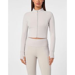 Plein Sport Sporttop Damen Gr&ouml;&szlig;e 5XL hellgrau
