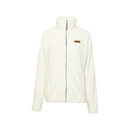 Columbia Athletic Fleece Jacket 'Fire Side II' female White size S