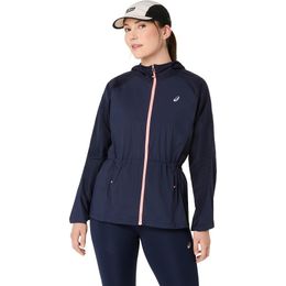 asics Athletic Jacket female Blue size XS