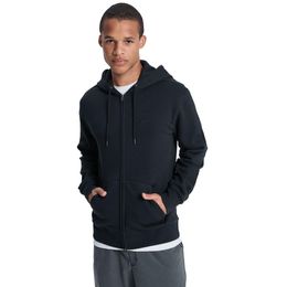 Quiksilver Zip-Up Hoodie 'Salt Water' male Black size S