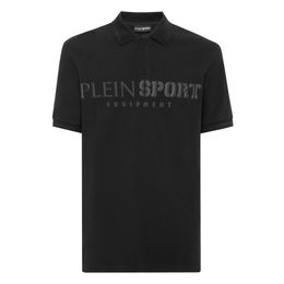 Plein Sport Poloshirt Herren Gr&ouml;&szlig;e XXXL grau / schwarz