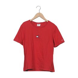 Tommy Jeans T-Shirt Damen Gr&ouml;&szlig;e XL Second Hand rot
