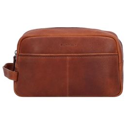 Burkely Toiletry Bag 'Antique Avery' male Brown size One Size