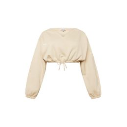 Public Desire Curve Sweatshirt female Beige size 22