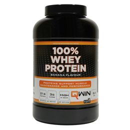 QWIN 100% Whey Protein 2.4 kg Banana