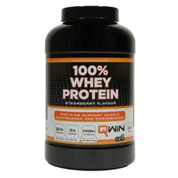 QWIN 100% Whey Protein 2.4 kg Strawberry