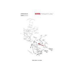 Carrera - 2x &auml;u&szlig;eres Differenzialzahnrad/2x Antriebswellenmitnehmer/2x Kugellager/2x Schrauben - Profi RC