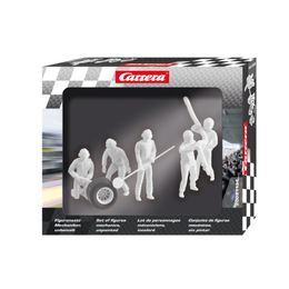 Carrera - Figurensatz Mechaniker unbemalt