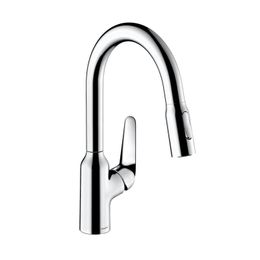 Hansgrohe Focus M42 K&uuml;chenarmatur, ausziehbar, schwenkbar, 71801000,