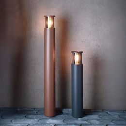 Deko-Light Facado II Pollerleuchte rund, E27, 730505,