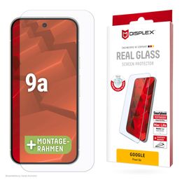 Displex Displayschutzglas "Real Glass Screen Protector", transparent, B:9cm H:1,2cm T:20mm, Displayfolien, Displayschutzfolie, Schutzfolie, Bildschirmschutz, kratz- & sto&szlig;fest