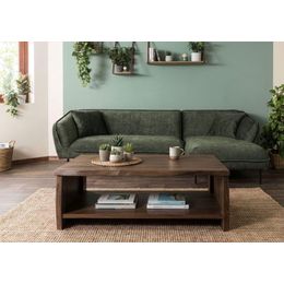 Couchtisch Mango 118x70x40 braun ge&ouml;lt PURE MANGO #205
