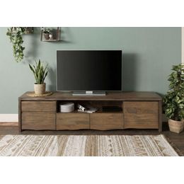 TV-Board Mango 220x45x50 braun ge&ouml;lt PURE MANGO #224
