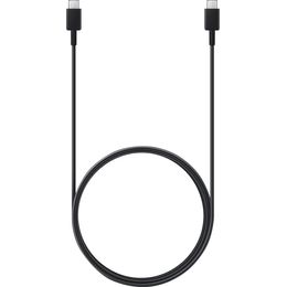 Samsung Smartphone-Kabel "USB-C zu USB-C Kabel EP-DX310 (3A)", schwarz, 180cmcm, 60 kW, Kabel