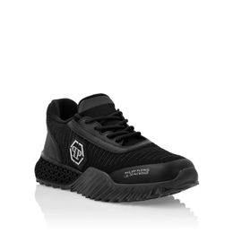 Philipp Plein Damen Sneaker "Hexagon", Gr. 3602, schwarz, Schuhe
