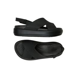 Crocs Sandalen Damen Gr&ouml;&szlig;e 35 Second Hand schwarz