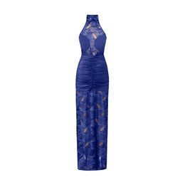OW Collection Abendkleid 'Lyssa' Damen Gr&ouml;&szlig;e 42 blau Winterkleid