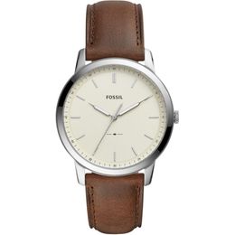 Fossil Analog Watch 'THE MINIMALIST' male Brown size One Size