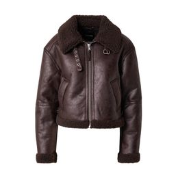 MONKI Between-Season Jacket female Brown size XS