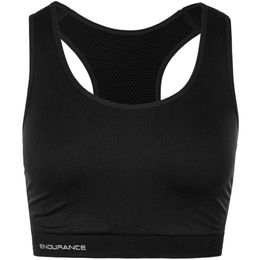 Endurance Katrina Seamless Sports Bra Bekleidung Damen schwarz L
