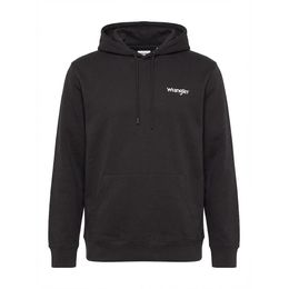 Wrangler Sweatshirt 'LOGO HOODIE' Herren Gr&ouml;&szlig;e XXL schwarz