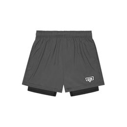 Bucketz Sportshorts Herren Gr&ouml;&szlig;e XL dunkelgrau / schwarz / wei&szlig;
