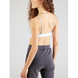 Calvin Klein Underwear BH Damen Gr&ouml;&szlig;e 90 grau / wei&szlig;