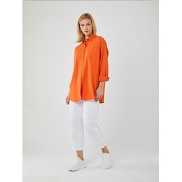 MixRay Bluse Damen Gr&ouml;&szlig;e L orange