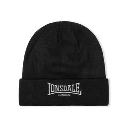 Lonsdale Beanie 'Dundee' male Black size One Size