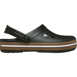 Crocs Crocband Gum Clog Unisex Allround Schuhe schwarz 45-46 - Herrenschuhe