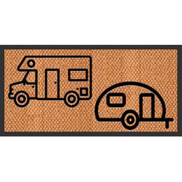 Arisol Spider Fu&szlig;matte Caravan 50 x 25 cm - Vorzeltteppich & Zeltboden