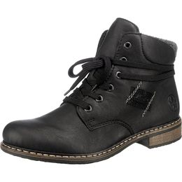 Rieker Lace-Up Ankle Boots female Black size 39