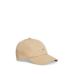 Baseball Cap Tommy Jeans "TJM LINEAR LOGO", Damen, trench, Web, Baumwolle, unifarben, Caps Baseball Cap, Regular fit mit festem Schirm