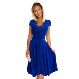 numoco Abendkleid 'Linda II' Damen Gr&ouml;&szlig;e 40 blau