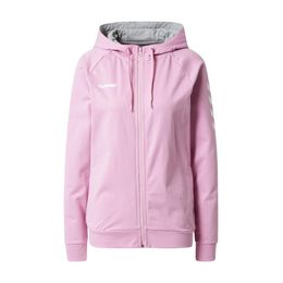 Hummel Sportsweatjacke Damen Gr&ouml;&szlig;e XXL orchidee / wei&szlig;