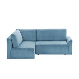 Ecksofa mit Schlaffunktion Malyn blau Ma&szlig;e (cm): B: 235 H: 90 T: 160.0 Sofas > Sofas nach Material > Stoffsofas &raquo; Sofa DE