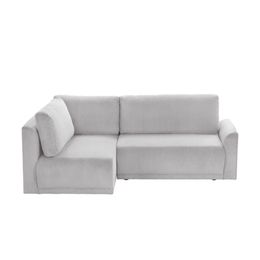 Ecksofa mit Schlaffunktion Malyn grau Ma&szlig;e (cm): B: 235 H: 90 T: 160.0 Sofas > Sofas nach Material > Stoffsofas &raquo; Sofa DE