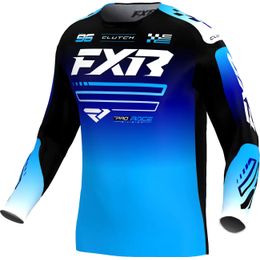FXR Clutch Pro MX Blue, Trikot Jugend