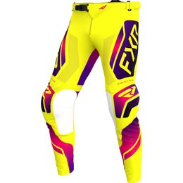 FXR Podium Relay MX Yellow, Textilhose