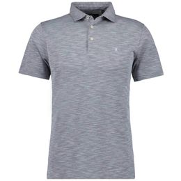 Poloshirt Ragman, Herren, Gr. S, grau (grau, melange), Piqu&eacute;, 62% Baumwolle 38% Polyester, regular fit, ohne Ausschnitt, Shirts Poloshirt