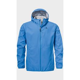 Sch&ouml;ffel Outdoorjacke SCH&Ouml;FFEL "Jacket Style Migandi MNS", Herren, Gr. 48, 8625, blau, Oberstoff: 100% Polyester; (Membran: Thermoplastisches Polyurethan), regular fit, hoch geschlossener Ausschnitt, Jacken Outdoorjacke