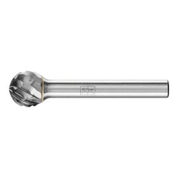 Pferd TOOLS Hartmetall Hochleistungsfr&auml;sstift NON-FERROUS Kugel KUD &Oslash; 12x10mm Schaft-&Oslash; 6 mm NE-Metalle (21112896)