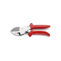 Knipex 94 55 200 Amboss-Schere mit Kunststoff-H&uuml;llen verchromt 200 mm)