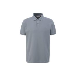 Poloshirt s.Oliver "Poloshirt Basic Poloshirt 1er Pack", Herren, Gr. XL, grau (hellgrau), Obermaterial: 100% Baumwolle CO., Shirts Poloshirt