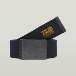 G-Star Raw Koppelg&uuml;rtel G-STAR "Webbing Belt", Herren, schwarz metal, salute, Web, Kunstfaser, unifarben, G&uuml;rtel Koppelg&uuml;rtel, mit Webband