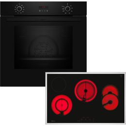 Neff Backofen-Set "BX48PB0", Energieeffizienz: A+, schwarz, Herdsets, mit pyrolytischer Selbstreinigung, Backofen-Set